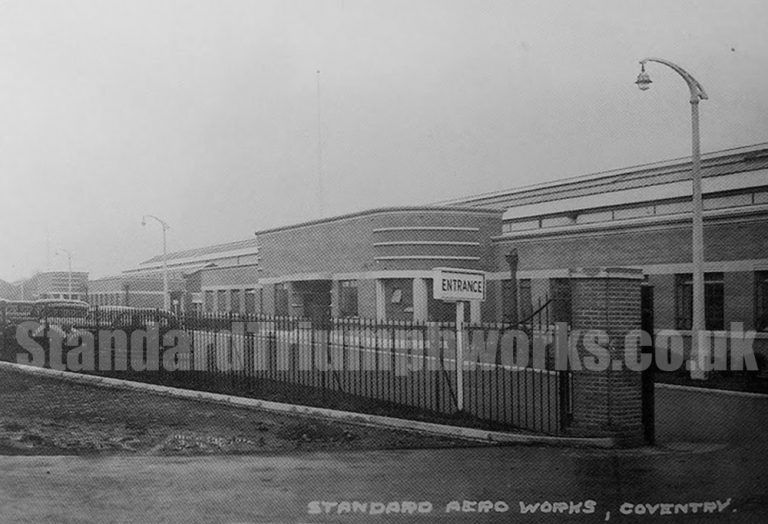Aero Division – Standard Triumph Works Directory